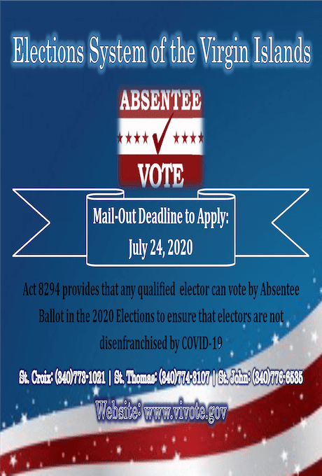 Absentee Flyer 2020 | St. Croix Source