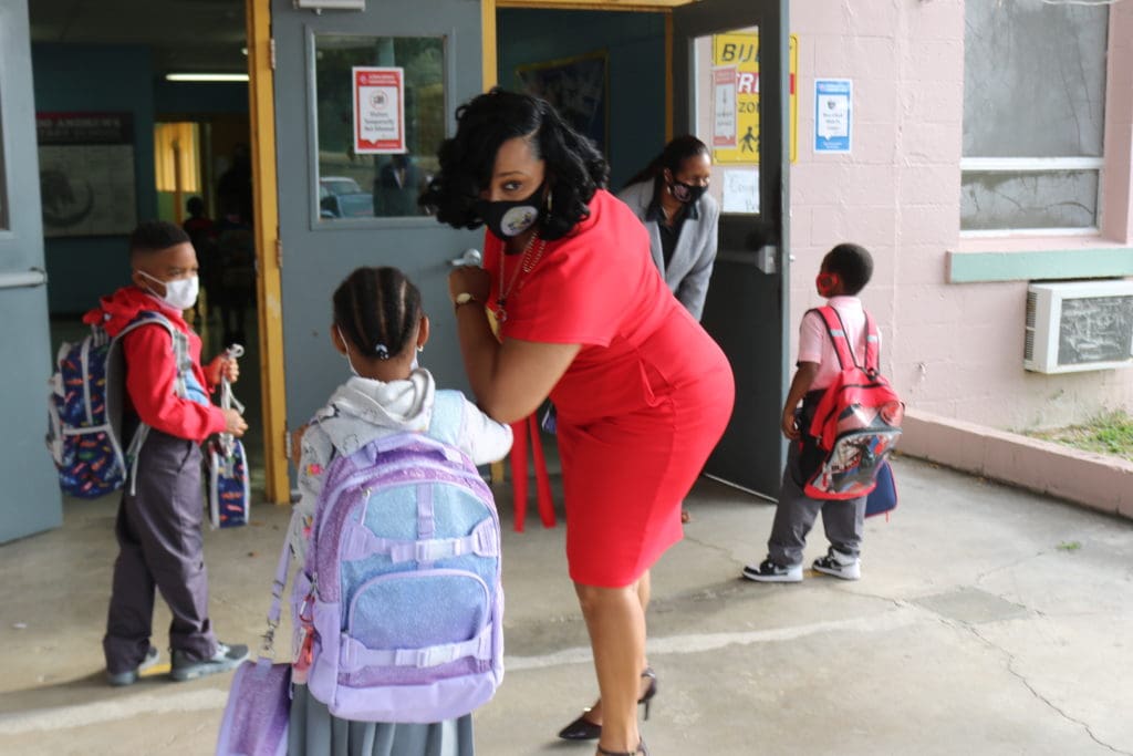 Governor Tours STX Schools on First Day Back | St. Croix Source