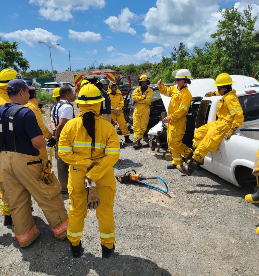 V.I. Fire Service Conducts Vehicle Extrication Training on St. Croix ...