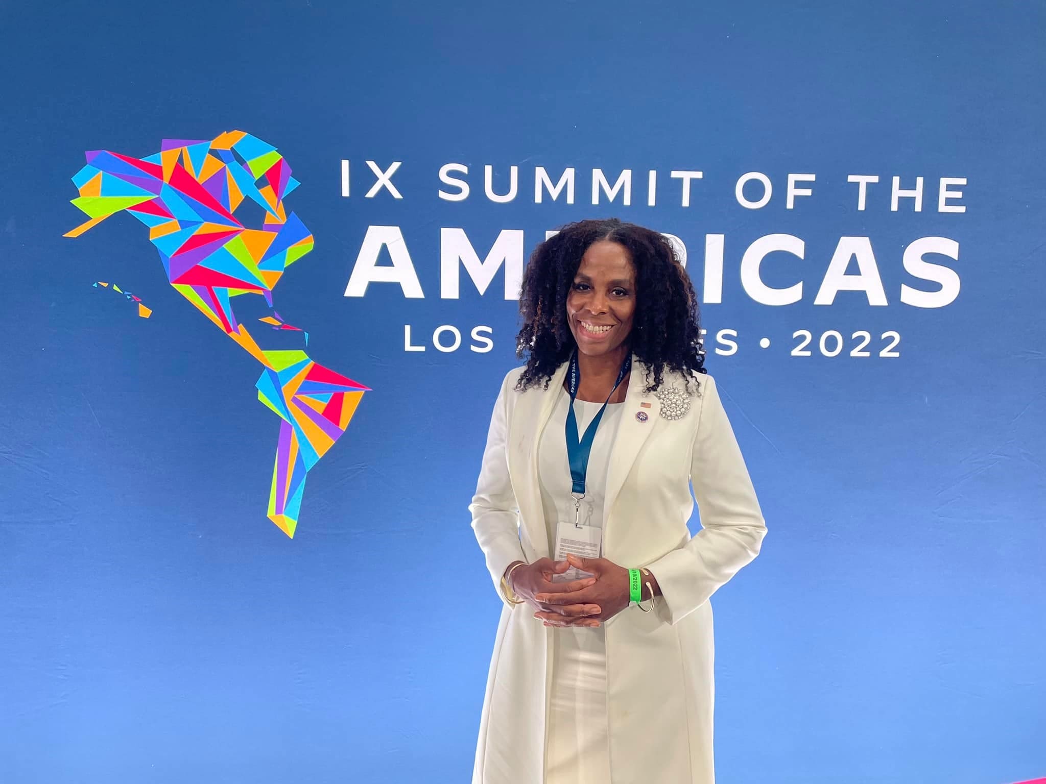 Plaskett Joins Congressional Delegation Led by Speaker Pelosi to Summit ...