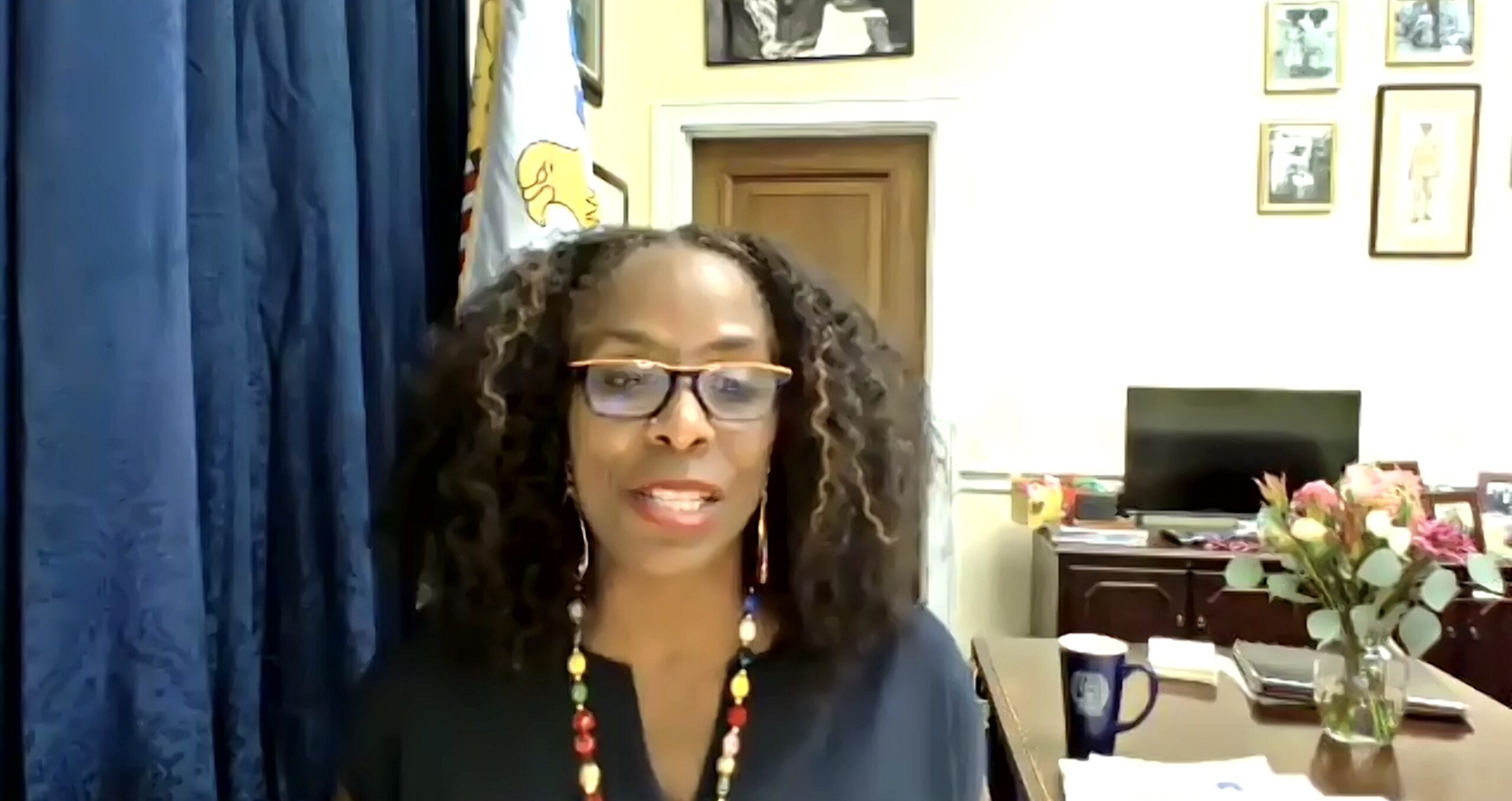 Plaskett Fields Questions From Home | St. Croix Source