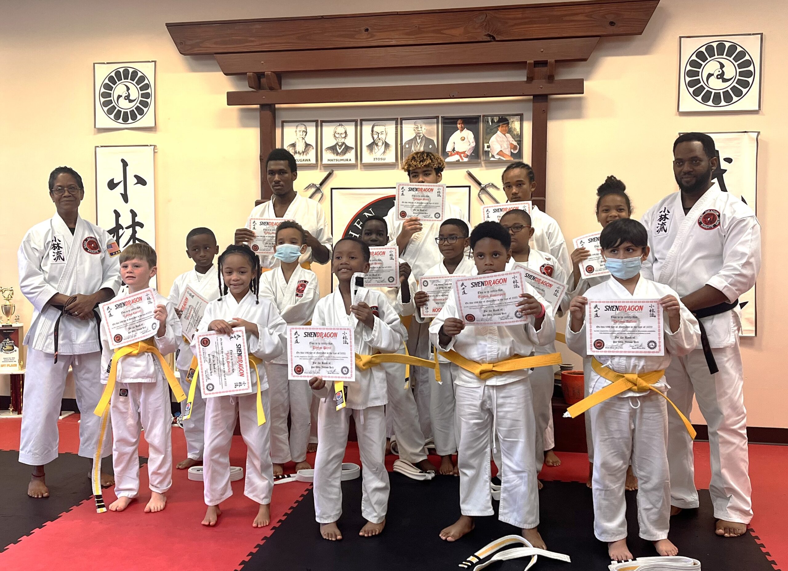 Shen Dragon Karate Dojo Students Tie On New Belts | St. Croix Source