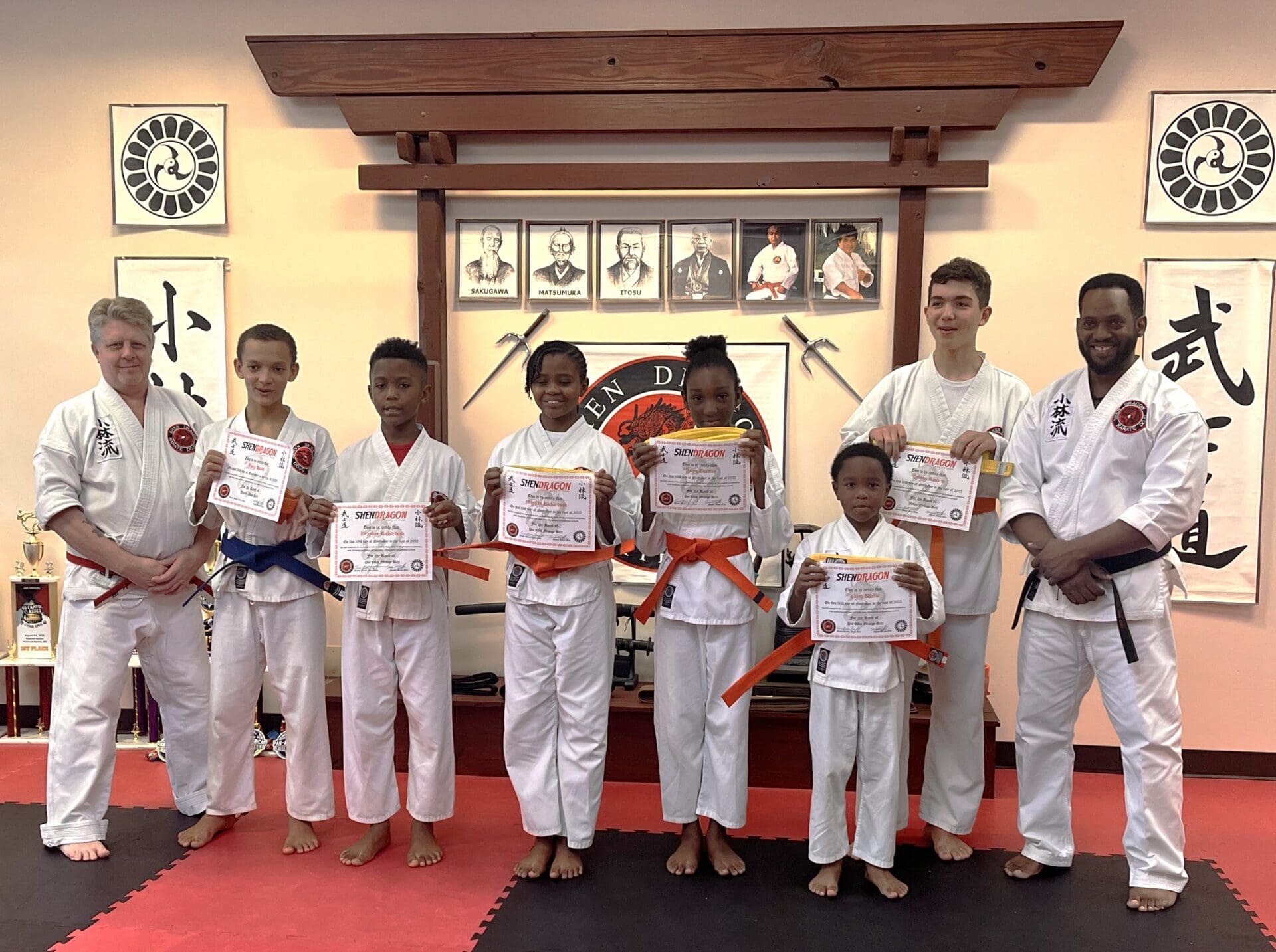 Shen Dragon Karate Dojo Students Tie On New Belts | St. Croix Source