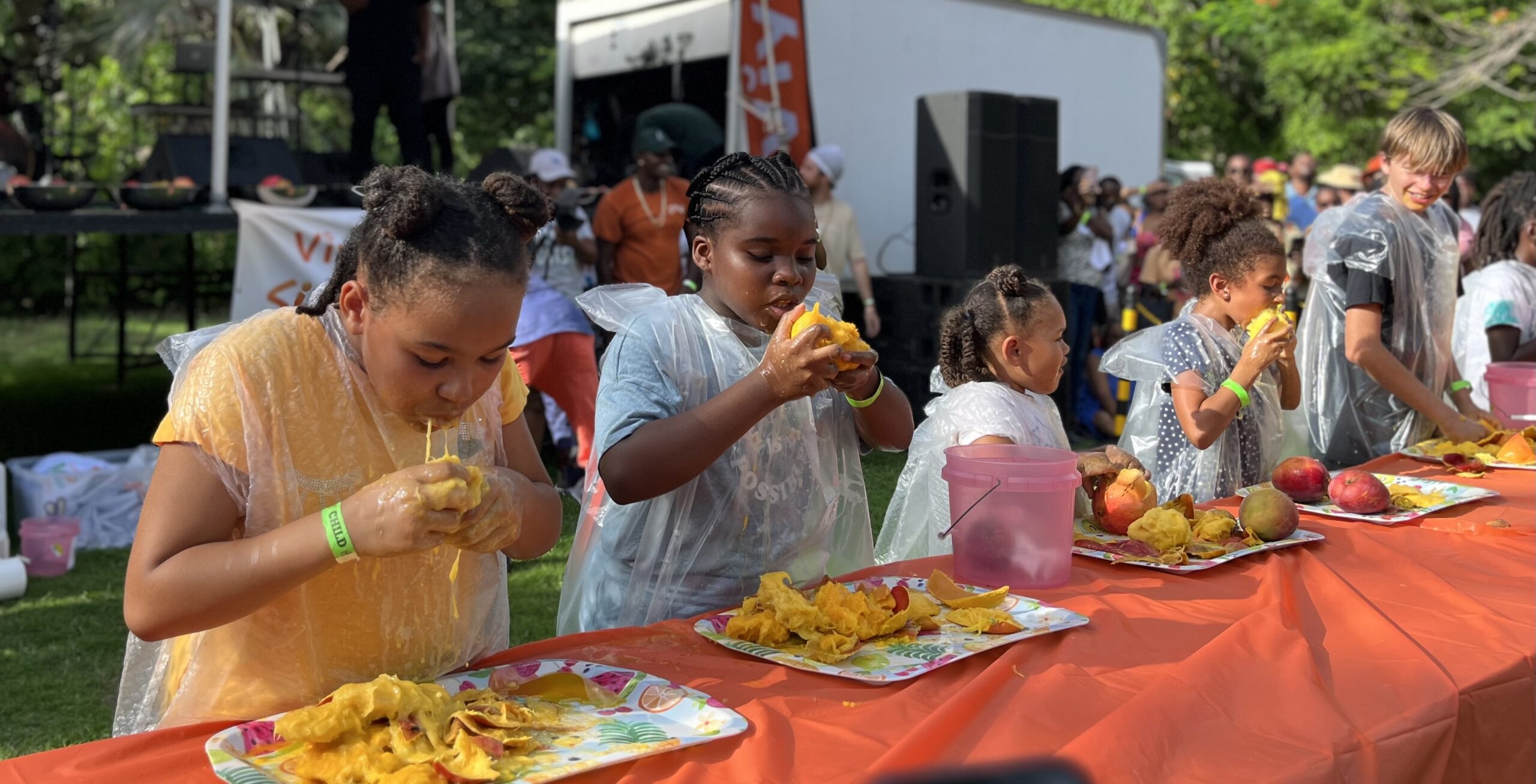 Photo Focus: “Belly Buss” with Mango at this Year’s Annual Mango Melee ...