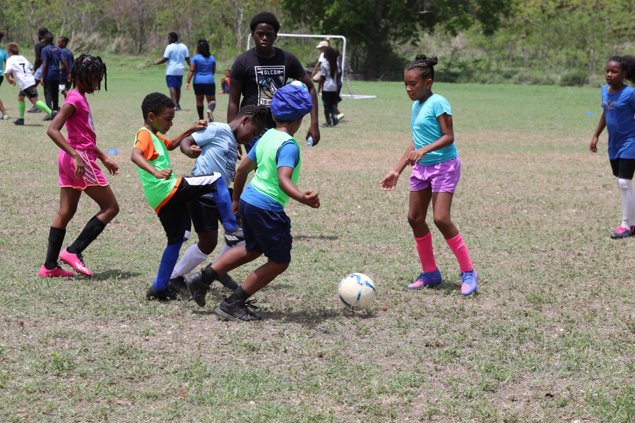 Youth Soccer Players Train with Professional Footballers | St. Croix Source