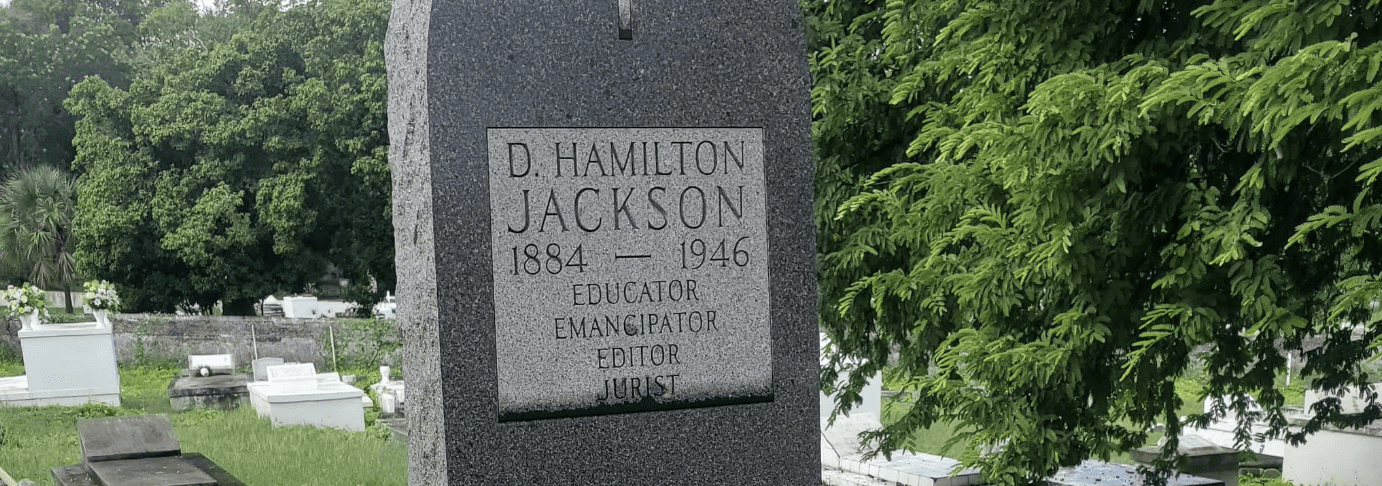 Youth Volunteers Clean David Hamilton Jackson’s Gravesite Ahead of ...
