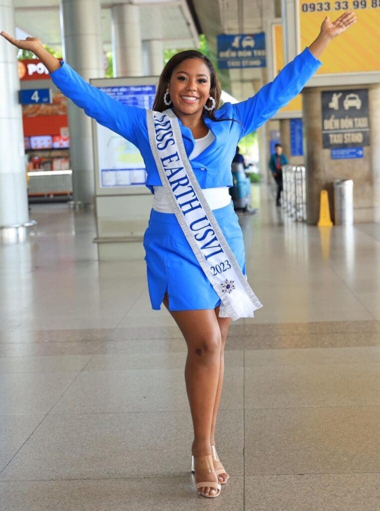 Miss Earth USVI Madison Ramsingh Arrives in Vietnam to Compete in Miss ...