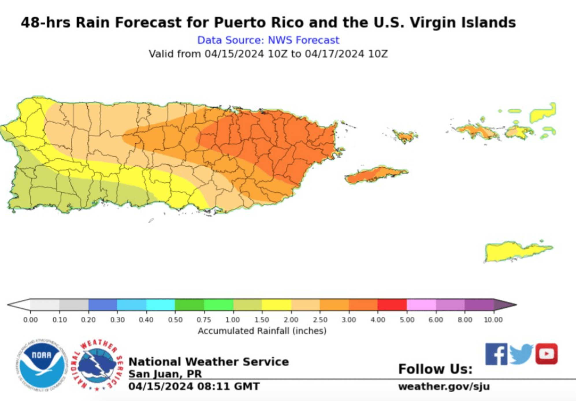 Unsettled Weather Pattern Expected Through the Middle of the Week | St ...