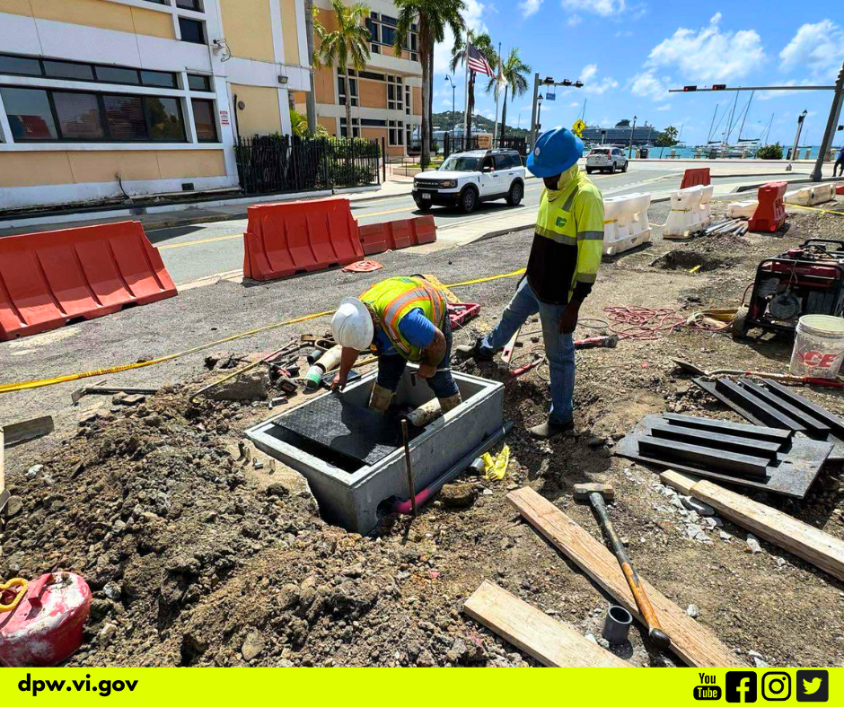 DPW Project Update: Fort Christian Parking Lot Renovations - Virgin ...