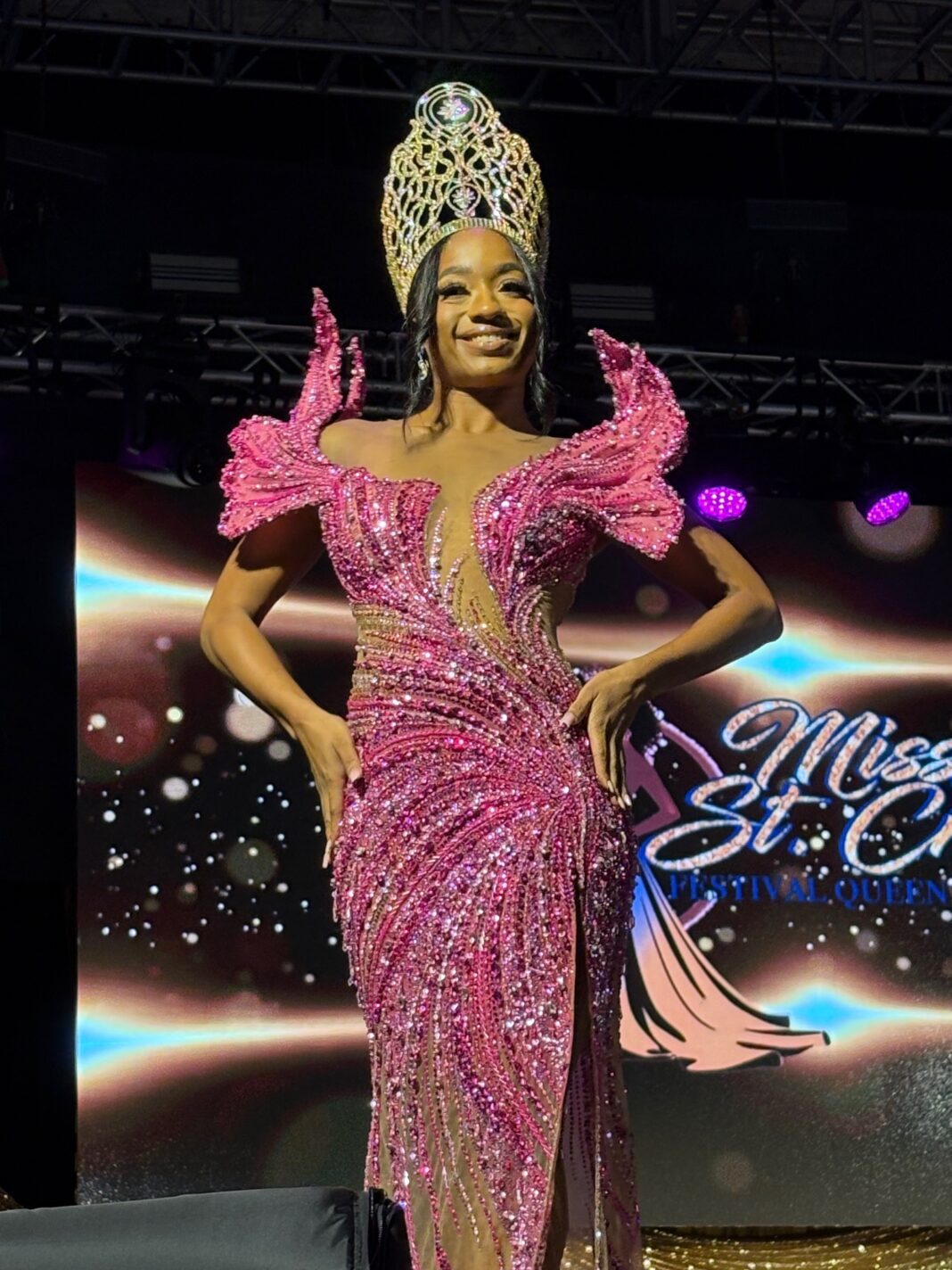 Amenti Golden Philip Crowned Miss STX Festival Queen at 73rd Annual ...