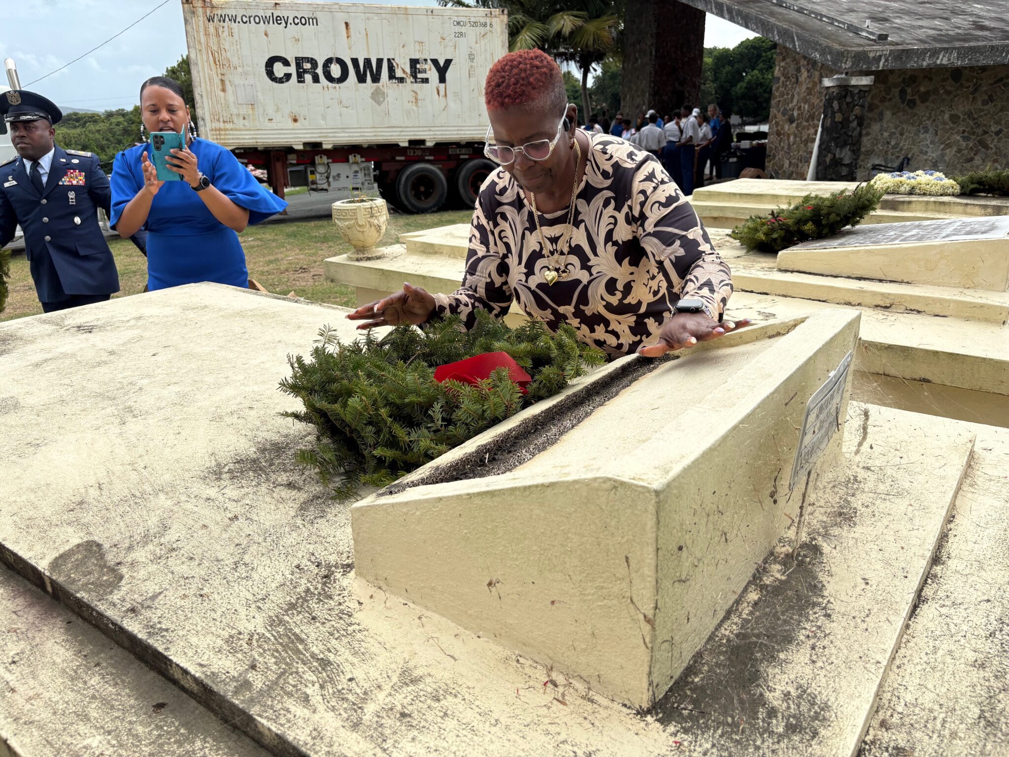 Crowley Delivers Wreaths to St. Croix as Community Honors Veterans at ...