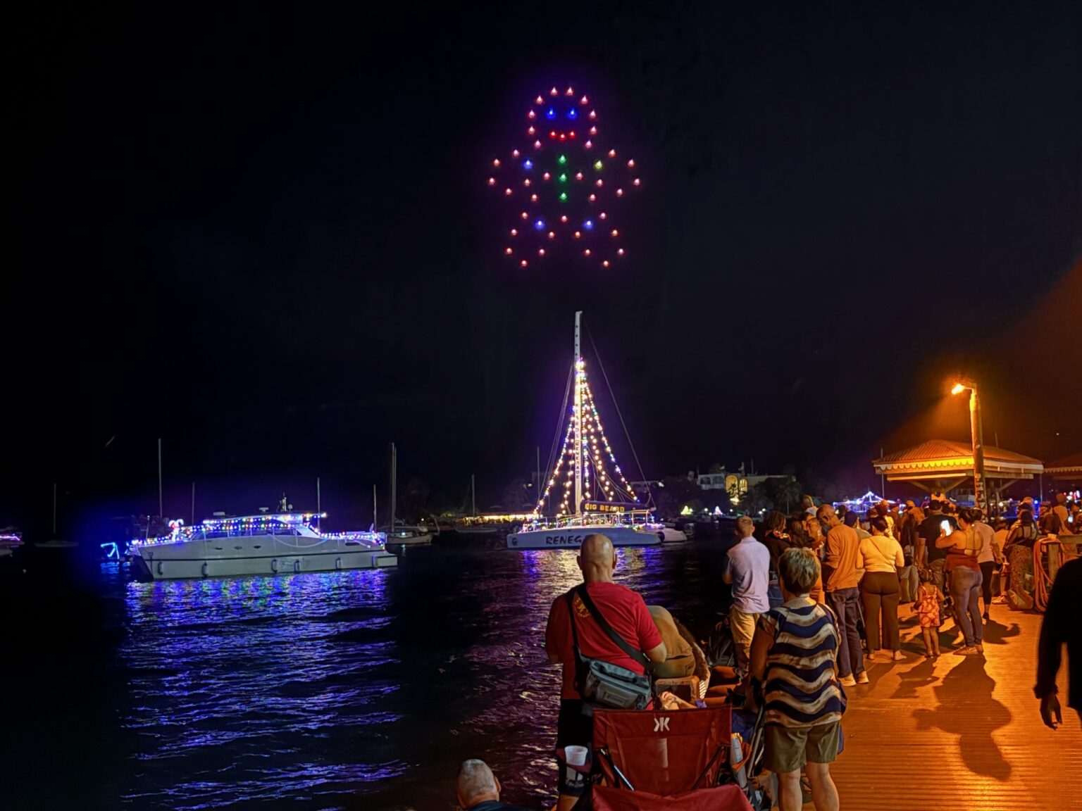 Photo Focus: Christiansted Harbor Glows for 2025 Christmas Boat Parade ...