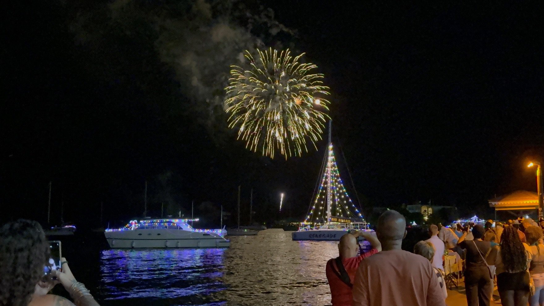 Photo Focus: Christiansted Harbor Glows for 2025 Christmas Boat Parade ...